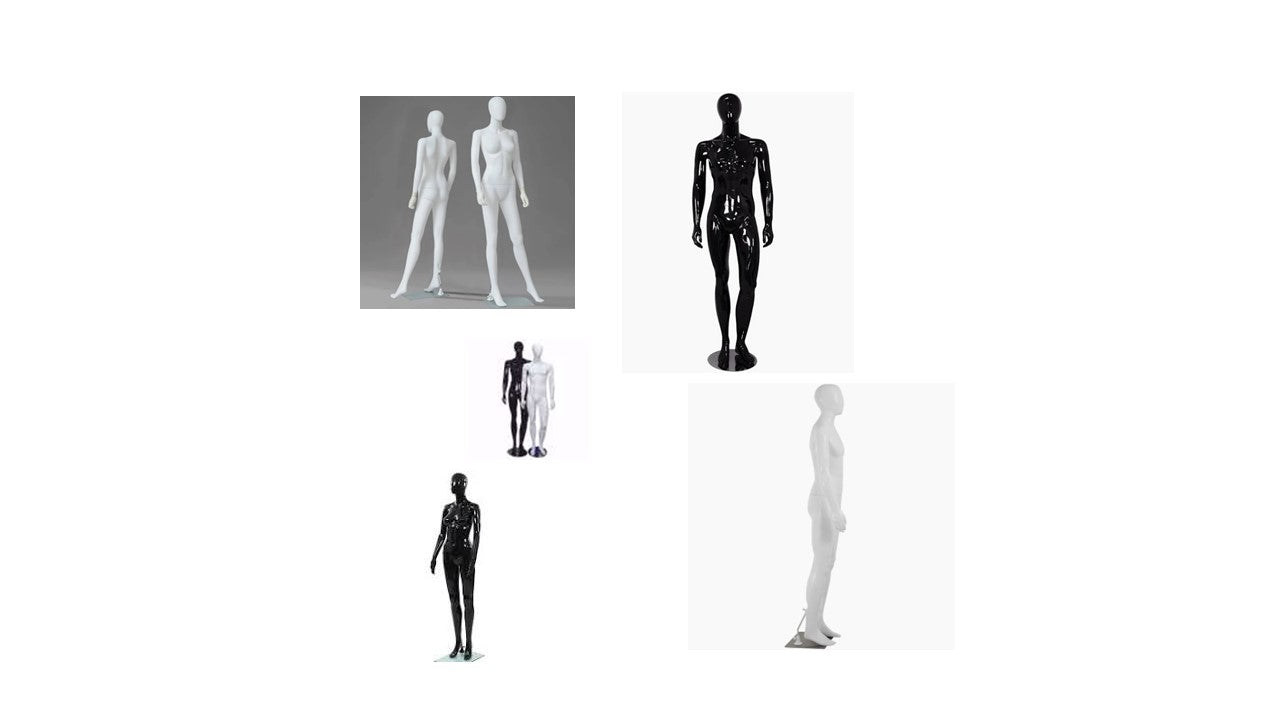 Full Body Male & Female Mannequins in Charlotte, NC | Priceless Store ...