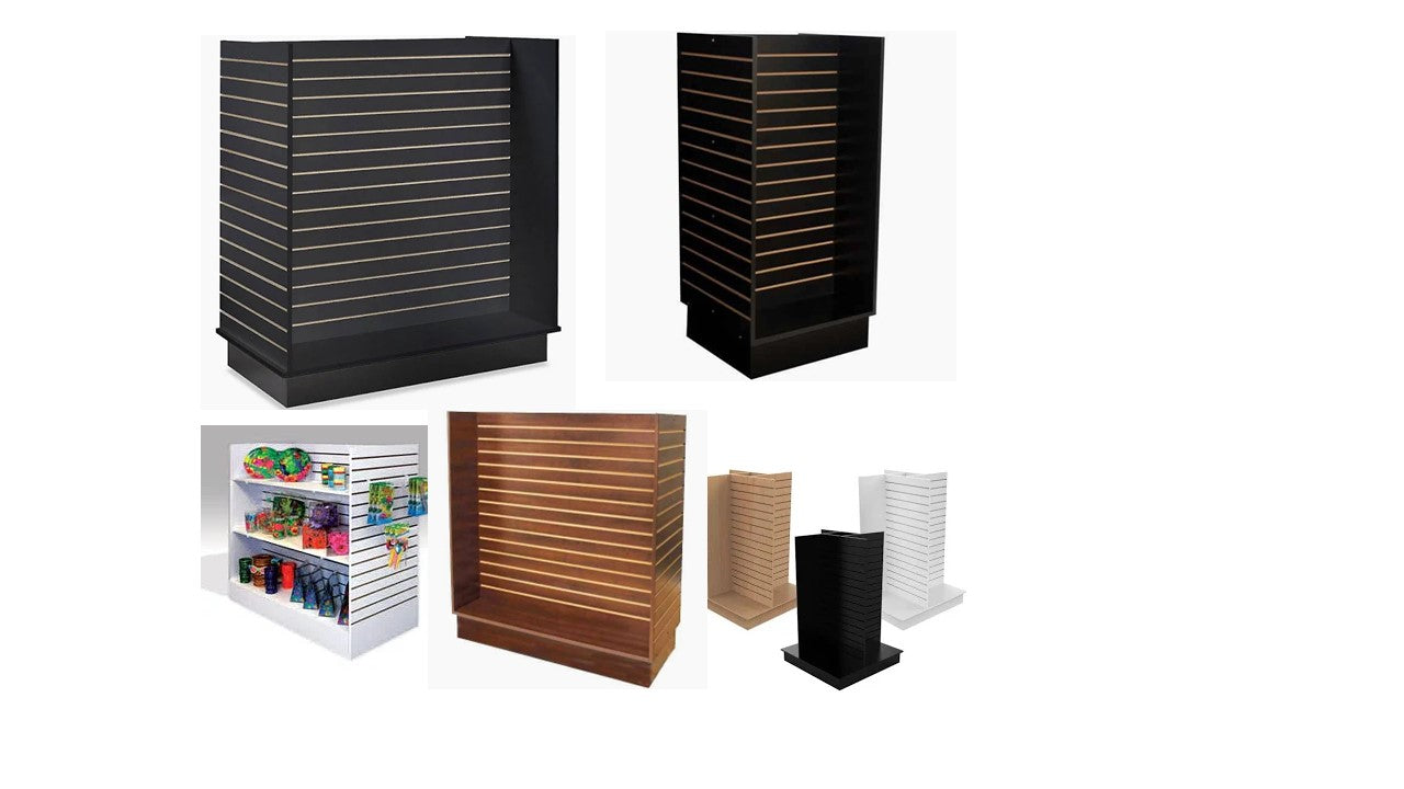 Slatwall Gondola & Floor Displays | Retail Merchandising Solutions ...