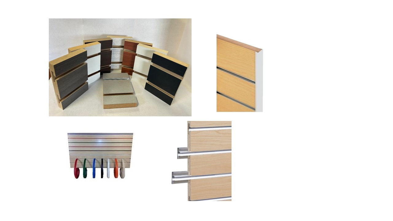 Slatwall Panels 4x 8- Slatwall Panels Accessories, Slatwall Displays ...