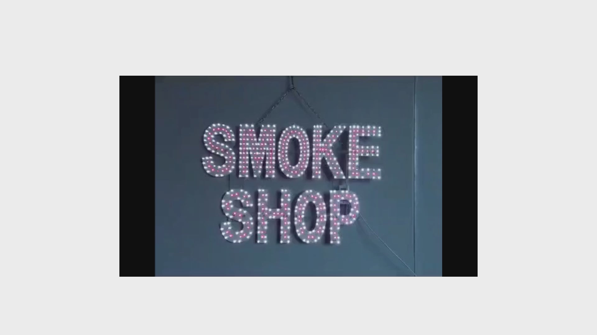 LED SMOKE SHOP SPARKLING SIGN – Priceless Store Fixtures